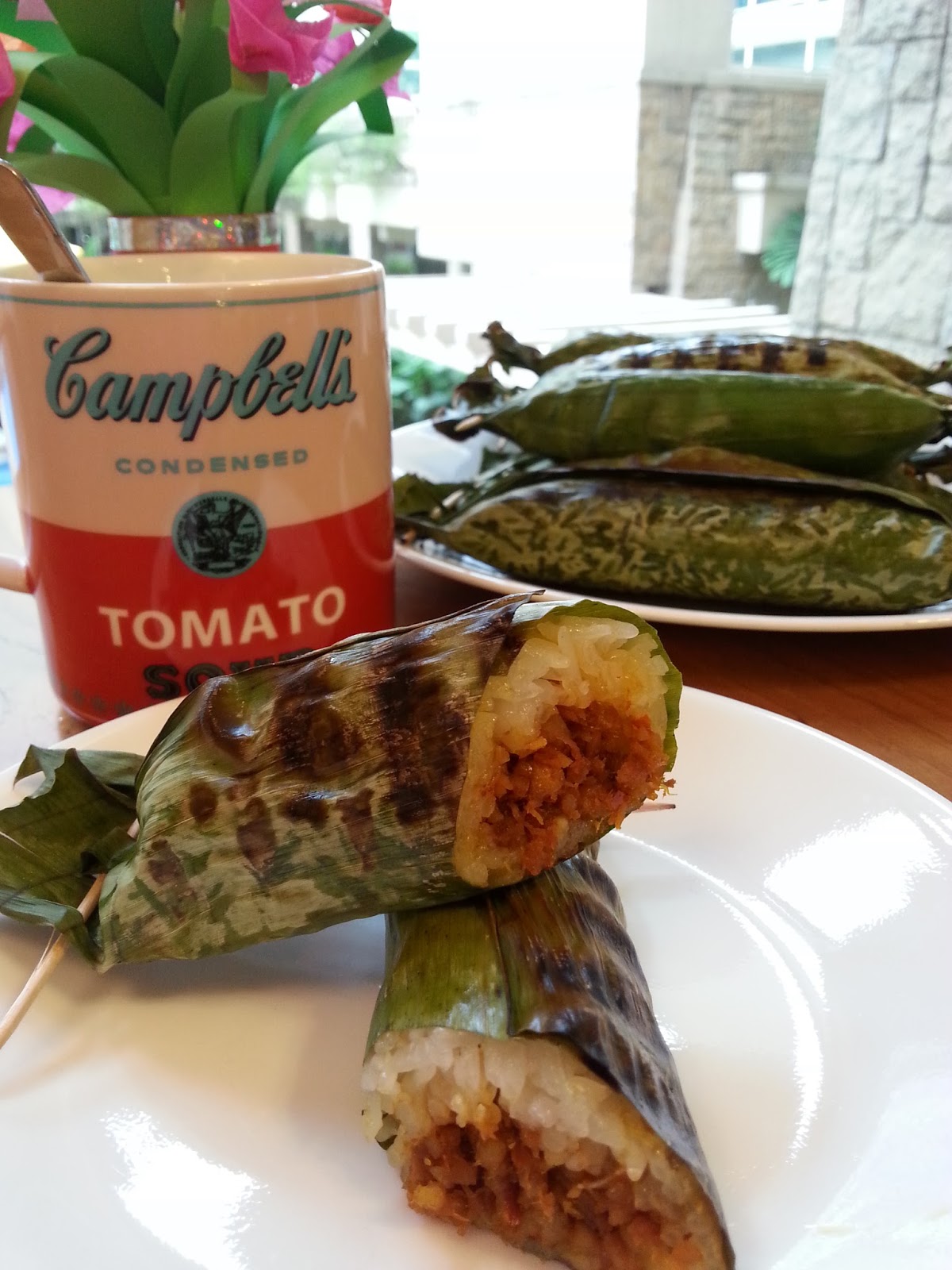 Hani's Kitchen: Pulut Panggang aka Glutinous Rice Roll